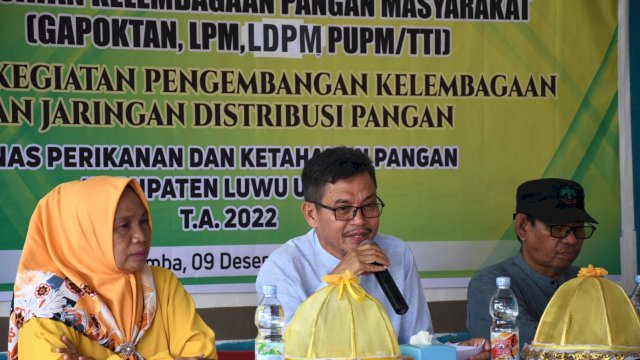Dinas Perikana Ketahana Pangan Lutra Gelar Temu Tekni Penguatan kelembagaan